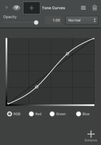 Tone Curves – S Curve – Topaz Labs